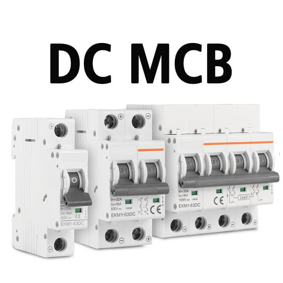 1PCS 6KA MCB 2p 4p 6KA DC Solar Photovoltaic Breaker 500V 1000V DC ...