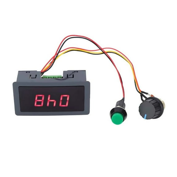1PCS 6V 12V 24V 5A PWM DC Motor Speed Controller, CCM5D Digital Display ...