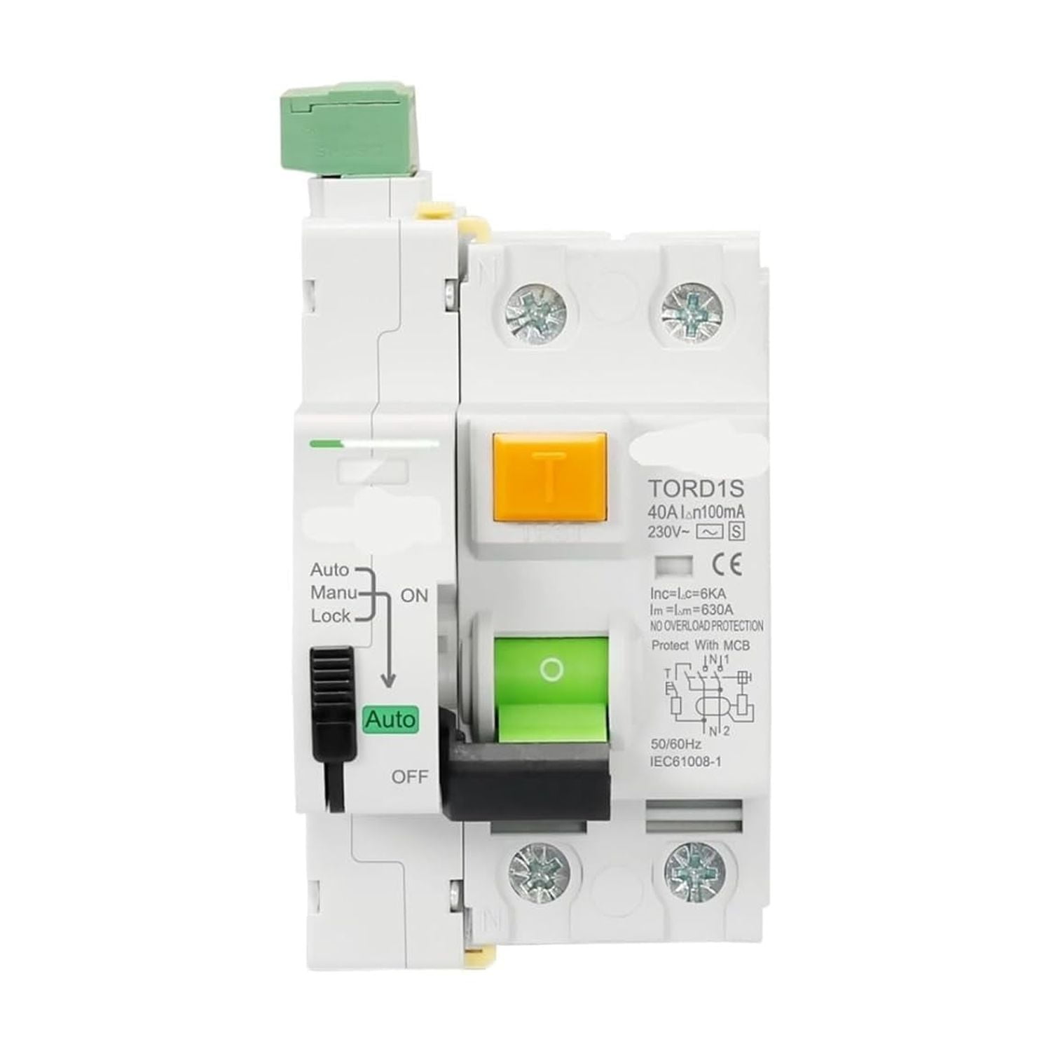 1PCS AC-S Type delay 10s-40s RCD RCCB ELCB Intelligent Automatic self ...