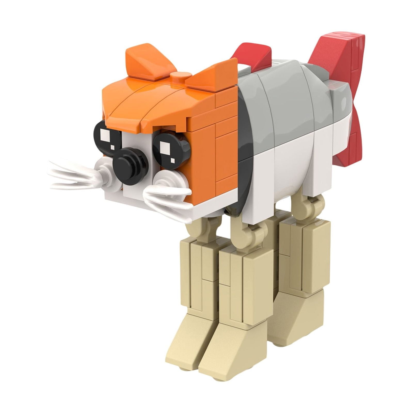 1PCS AI Italian Brainrot Building Blocks Minifigure Set 3.34Inch AI ...