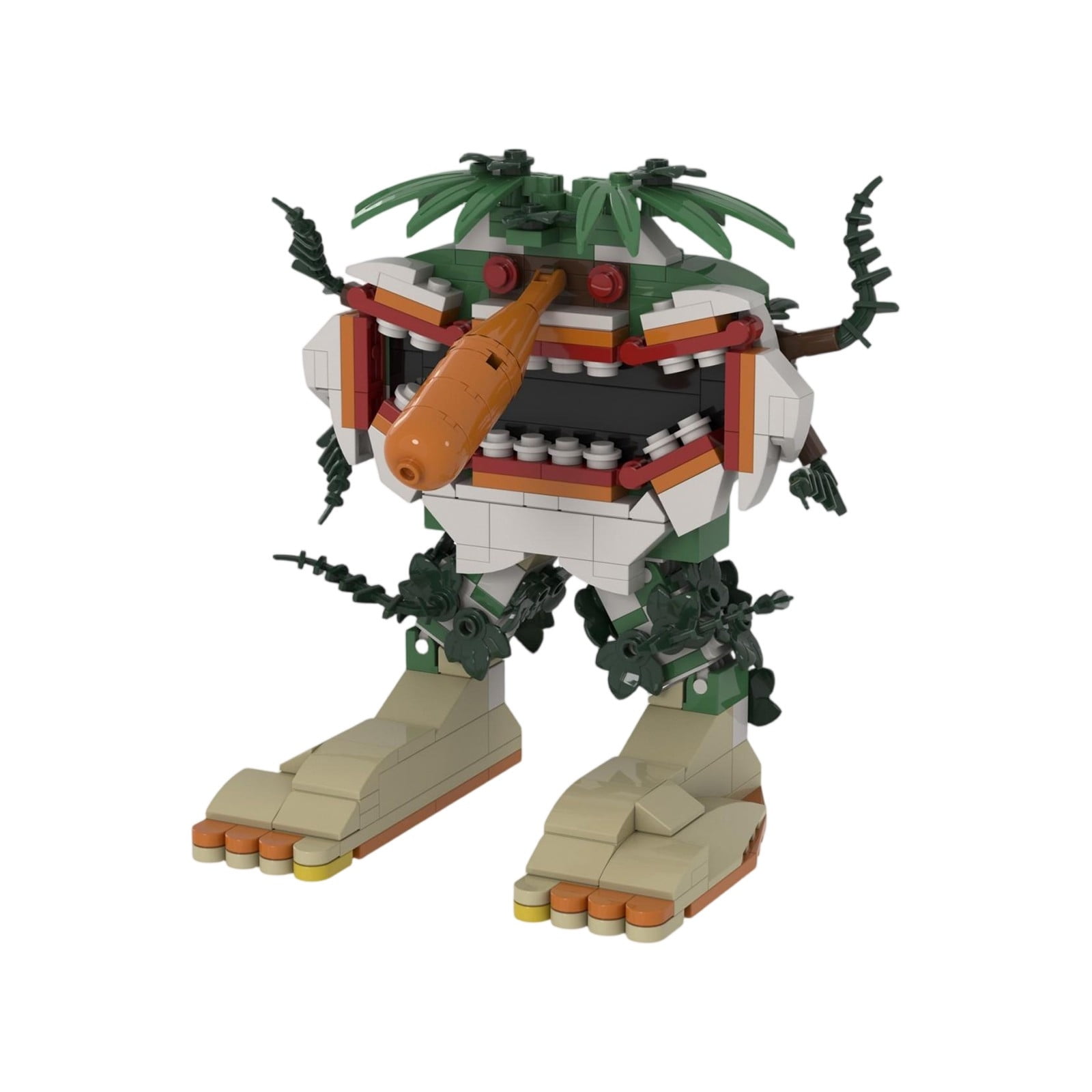 1PCS AI Italian Brainrot Building Blocks Minifigure Set 9.45Inch AI ...