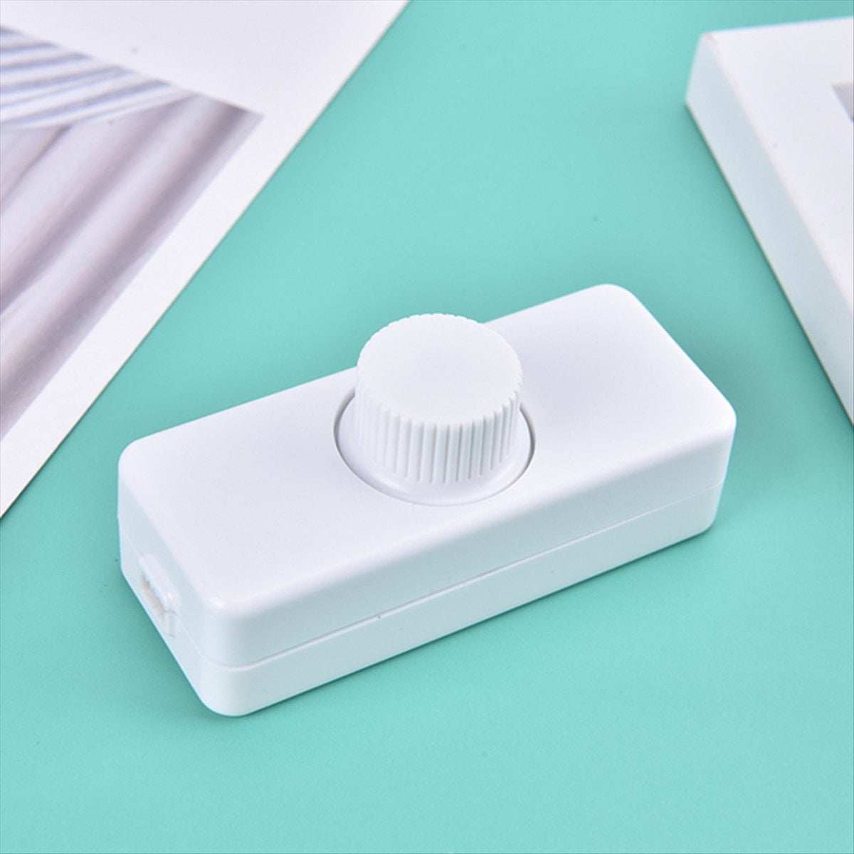 1PCS Adjustable LED Dimmer 220V Lights Switch Lighting Button Dimmer ...