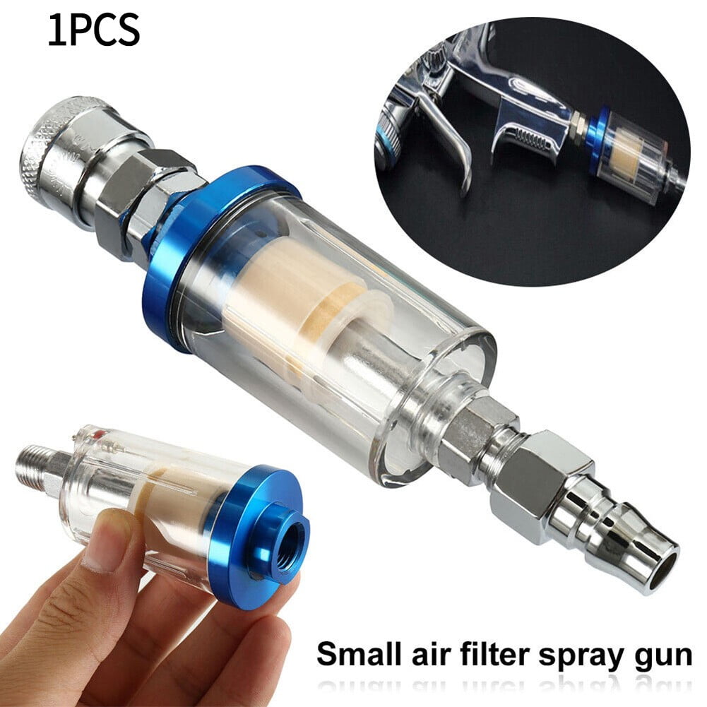 1PCS Air Compressor Moisture Oil Water Trap Filter Separator Regulator ...