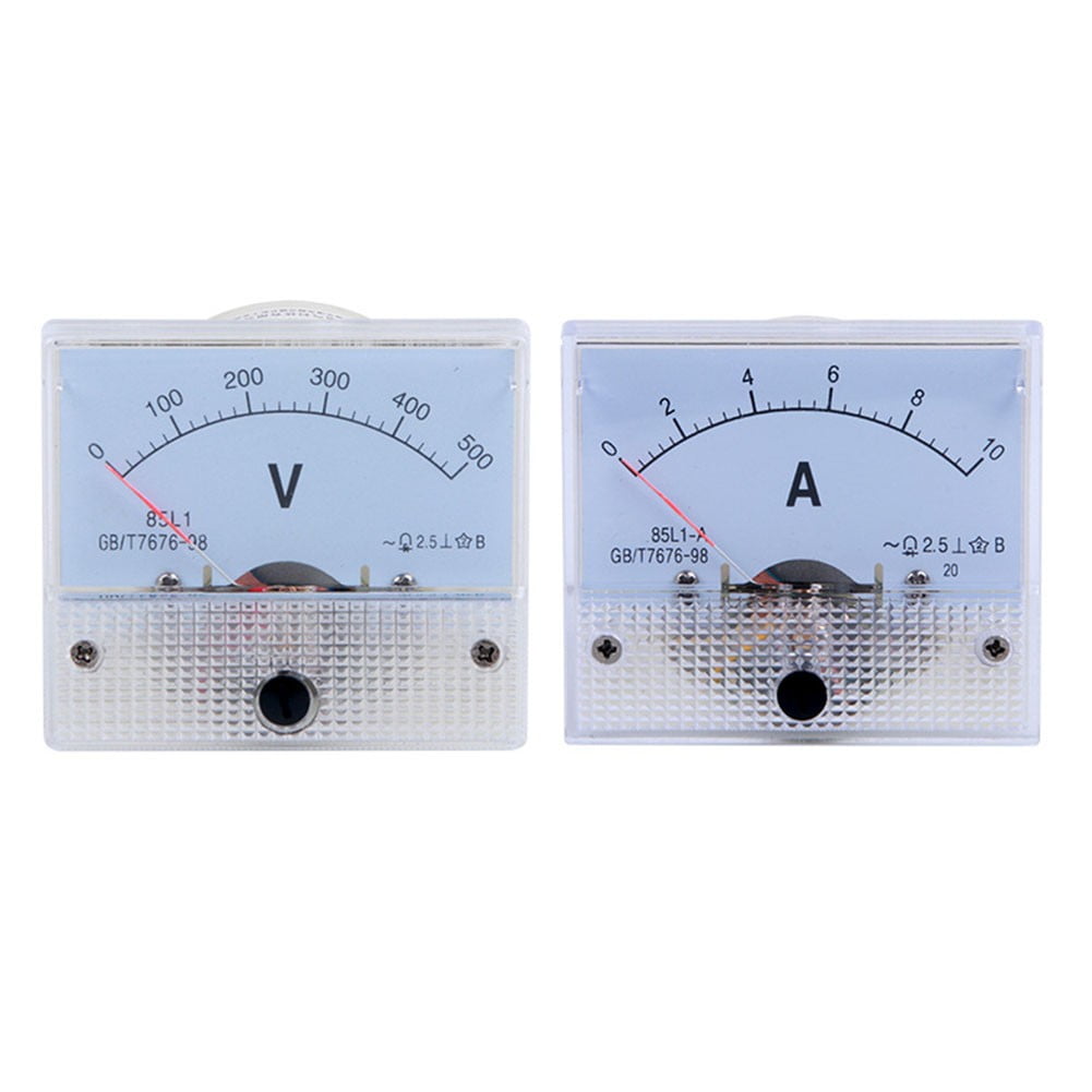 1Pcs Ammeter Dc Analog 5A-50A Panel Mechanical Pointer Ammeter Ammeter ...