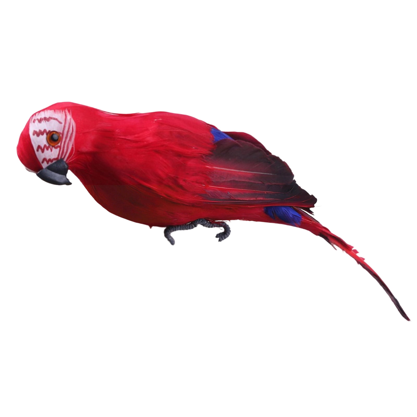 1PCS Artificial Parrot Life Size Foam Feather Parrot Macaw Birds for ...
