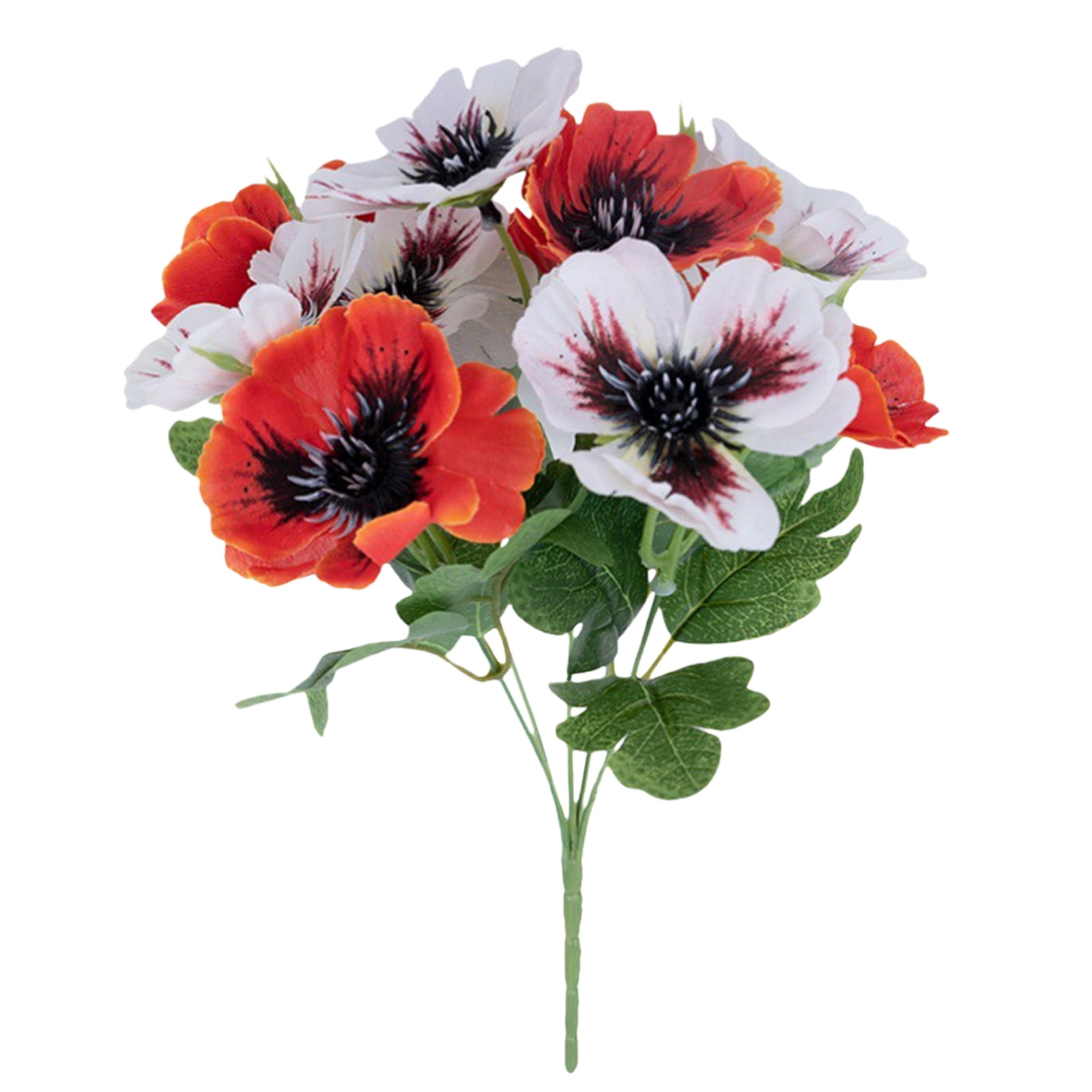 1PCS Artificial Silk Pansy Flowers Outdoor Spring Flowers Pansies ...