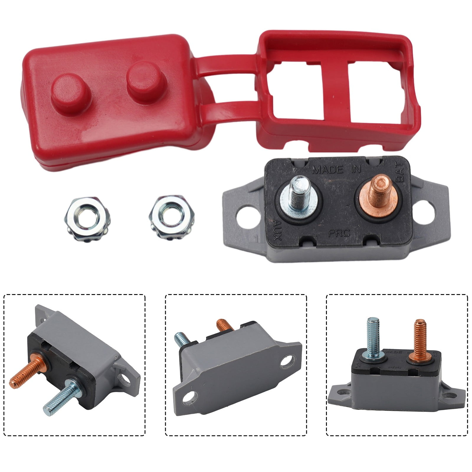 1Pcs Automatic Reset Circuit Breaker for Automotive Rv Marine 12-24V 10 ...