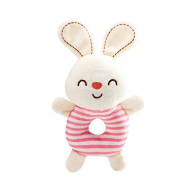 Baby Soft Rattle, Stuffed Animal Toys With Sound, Suitable for 3-12 ...