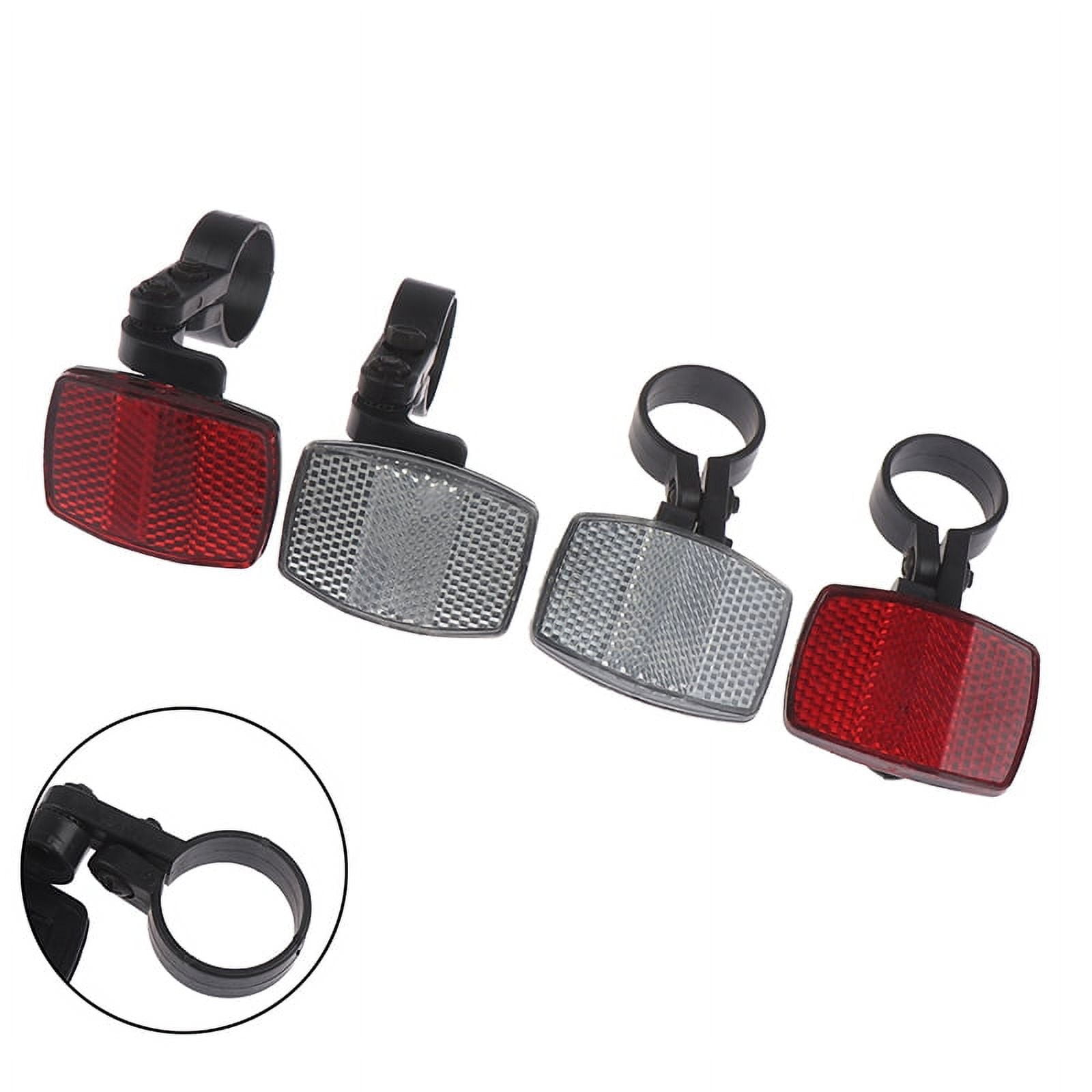 1PCS Bicycle Handlebar Reflector Bike Reflective Front Rear Warning ...