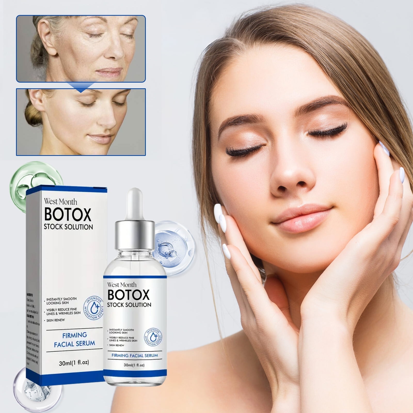 1PCS Botox Face Serum, Botox Stock Solution Facial Serum - Walmart.com