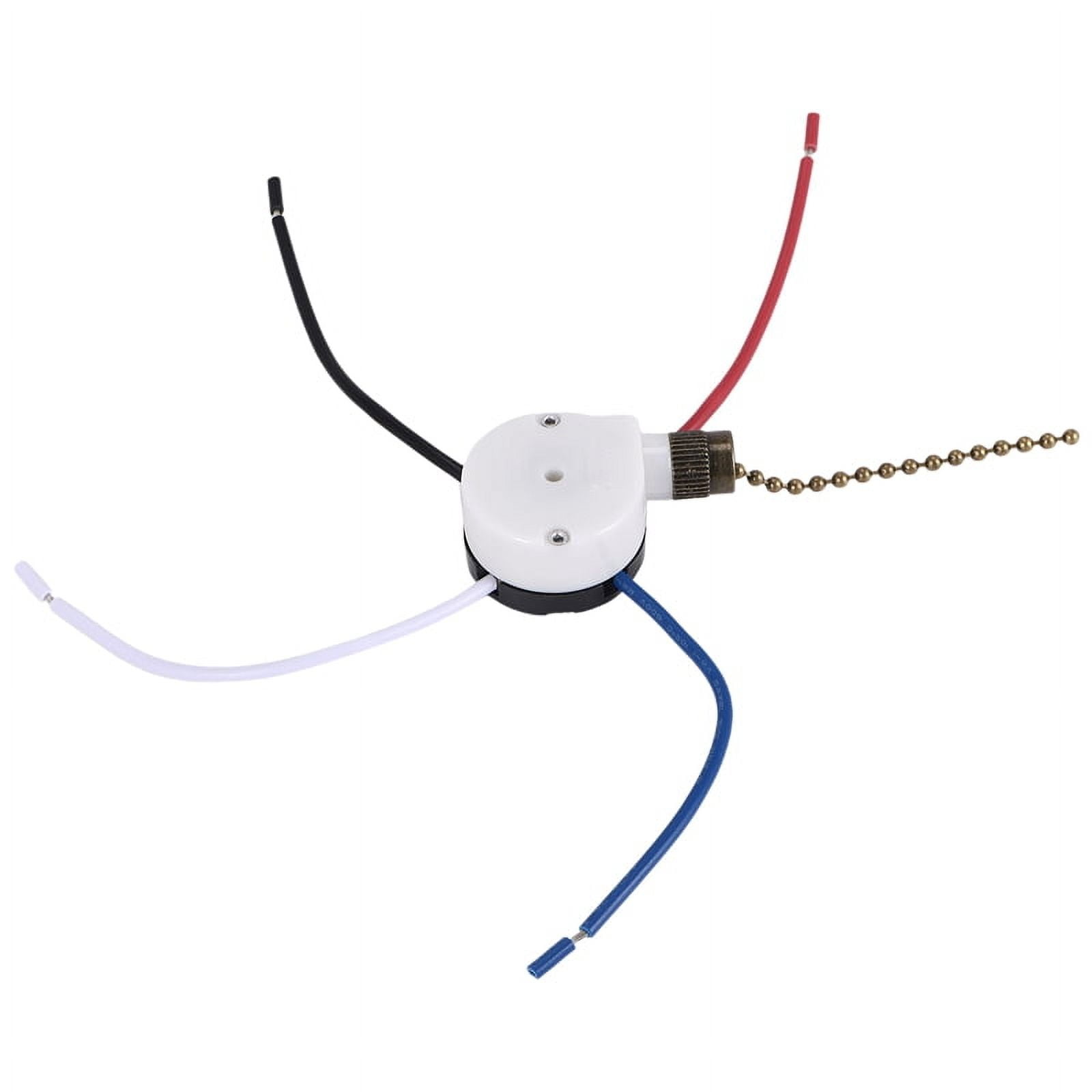 1PCS Ceiling Fan Lights Switch ZingEar ZE-208S E89885 3 Speed 4 Wire ...