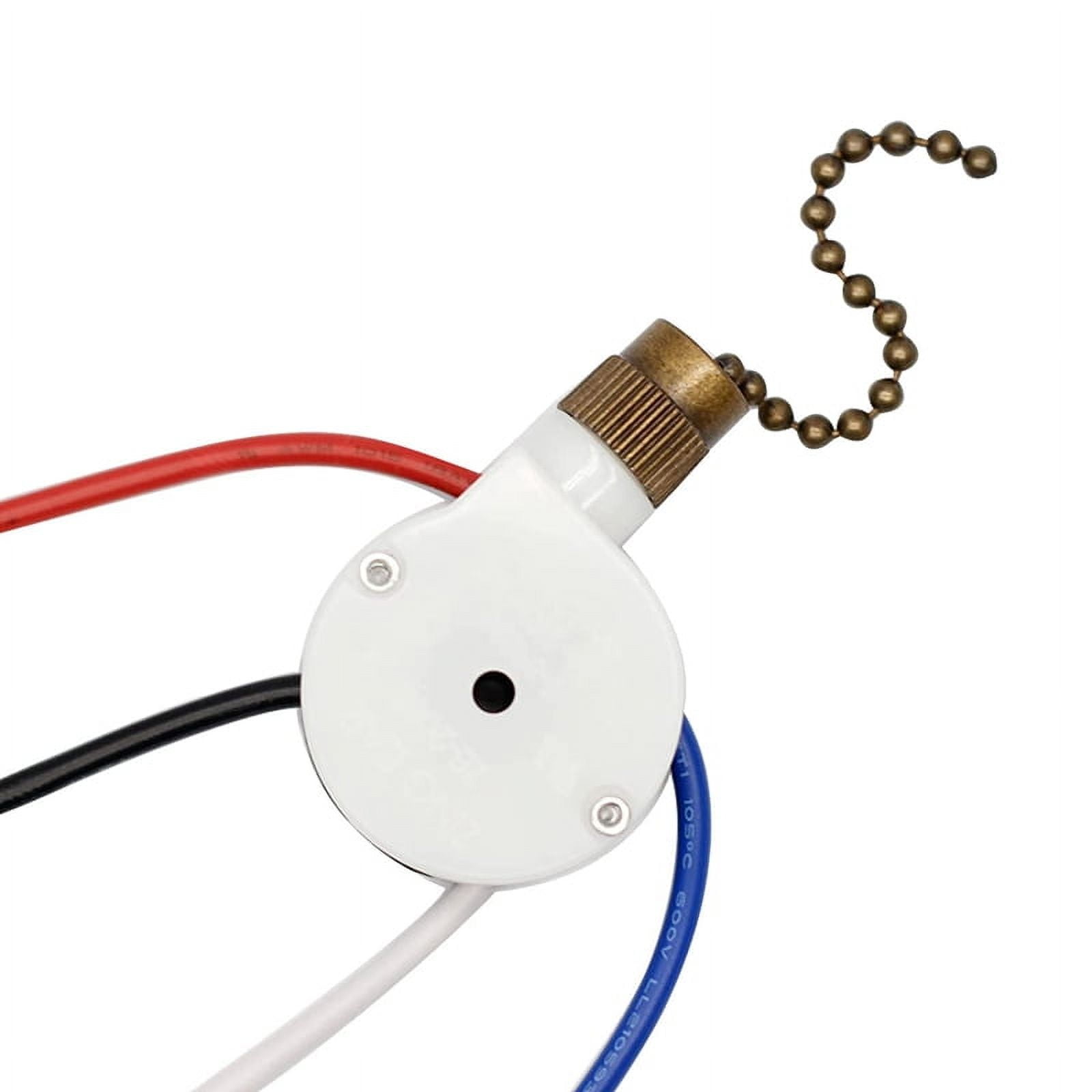 1PCS Ceiling Fan Lights Switch ZingEar ZE-208S E89885 3 Speed 4 Wire ...