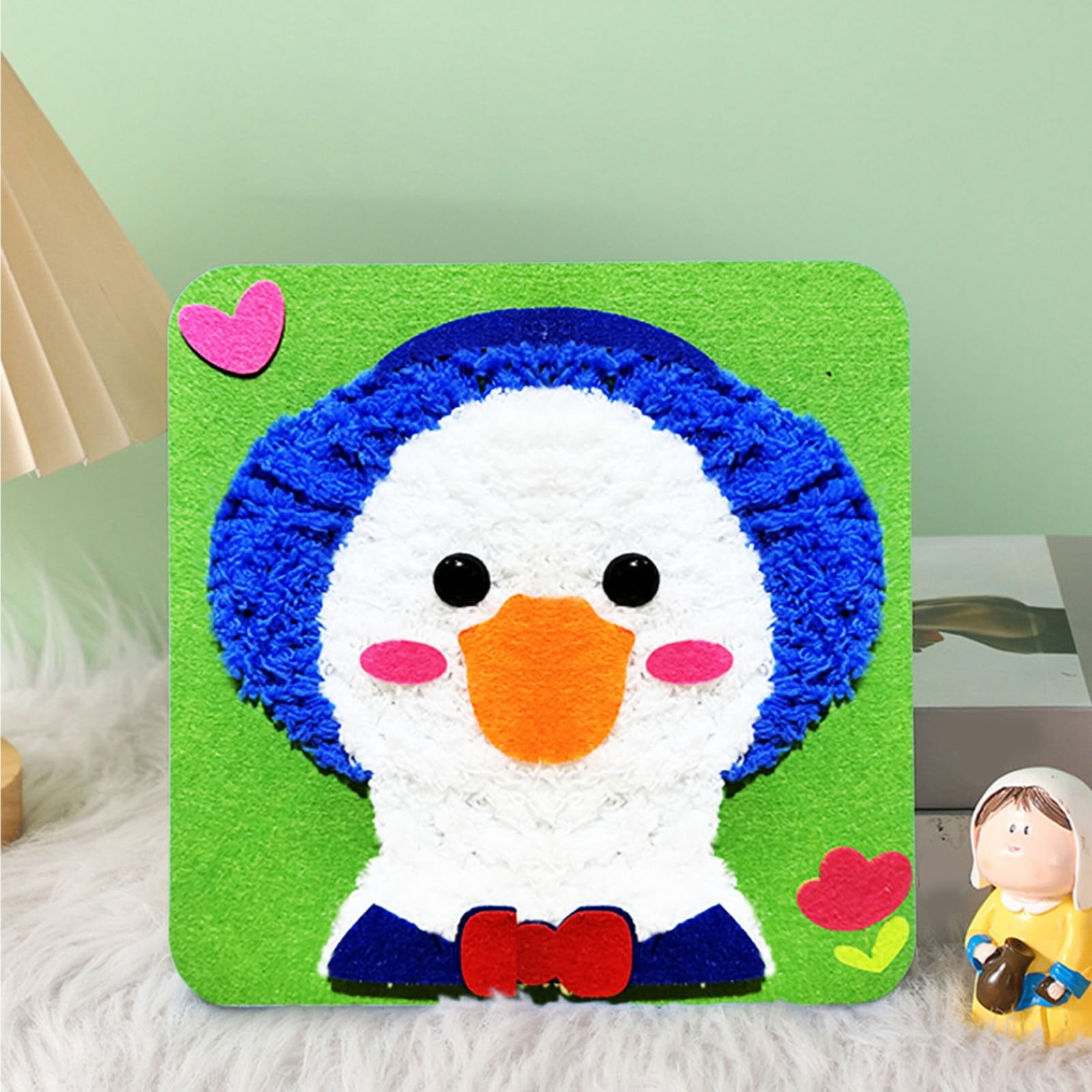 1PCS Children'S Felt Craft Kit Children's Wool Craft Kit Handmade Wool ...