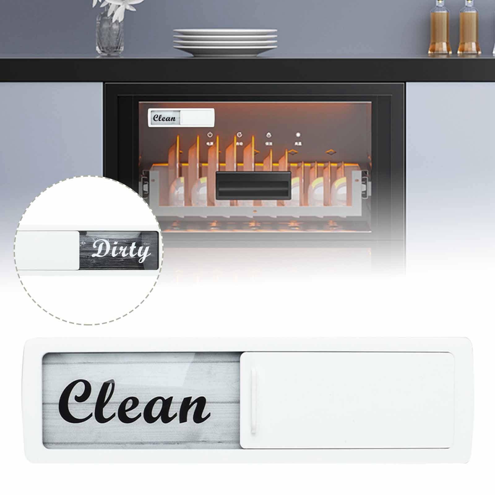 1PCS Dishwasher Clean Sign - Strong Non-Scratch Dishwasher Indicator ...