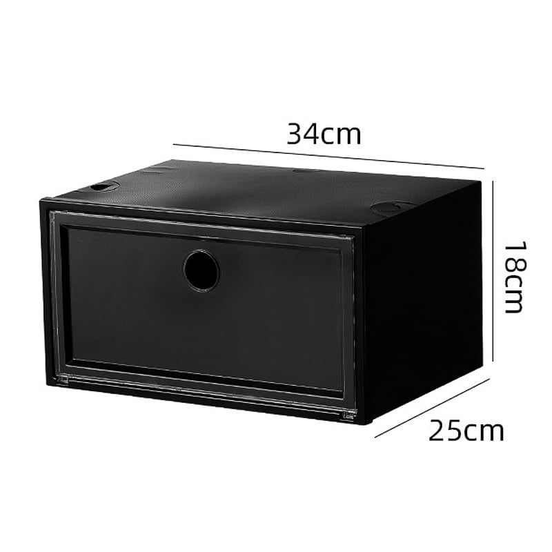 1PCS Clear Plastic Shoebox Sneakers Basketball Sports Shoes Storage Box ...