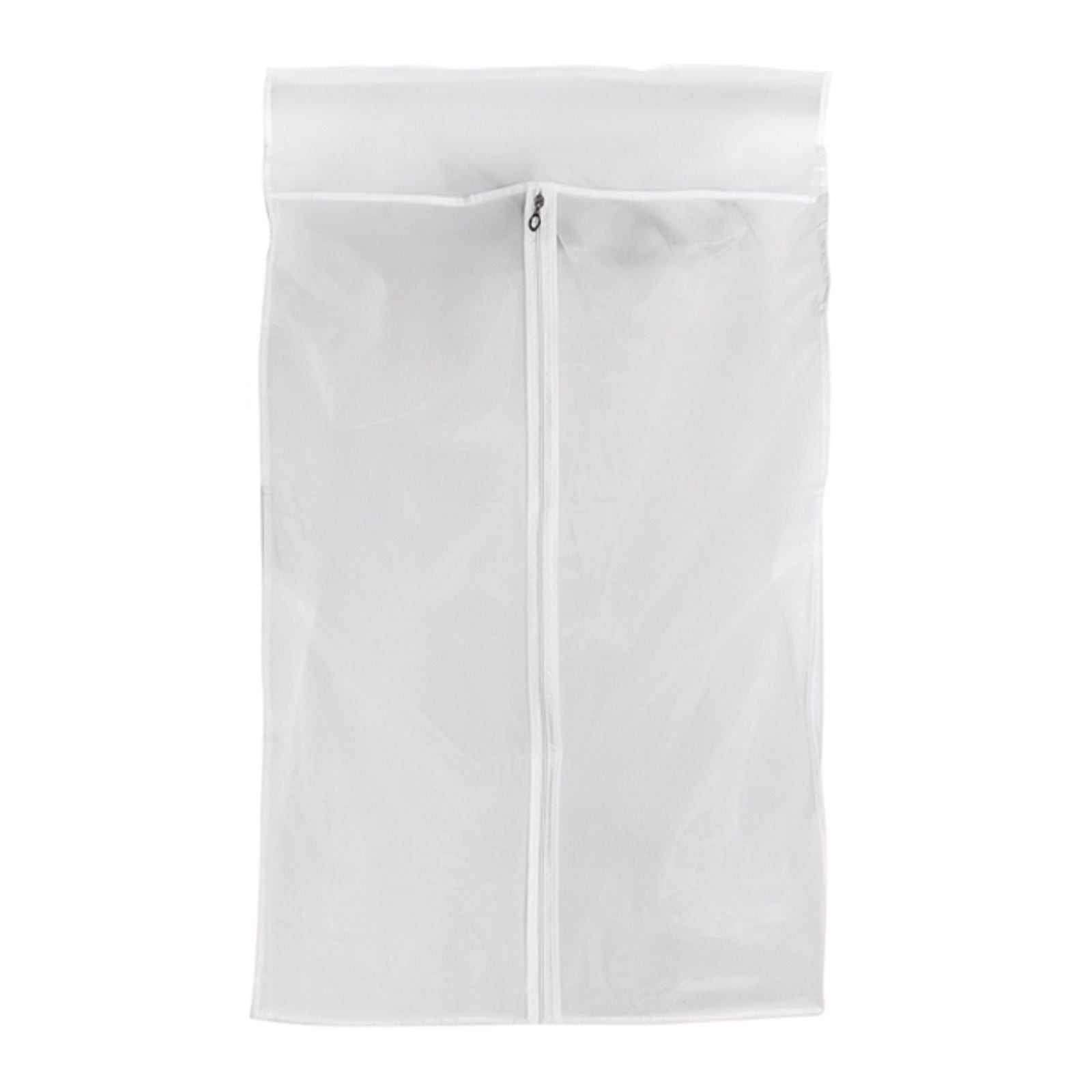 1PCS Dust Cover Clothes Hanging Bag Enclosed Clothes Rack Floor Hanger ...