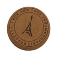 1PCS Cork Round Coaster 3.93" Heat Resistant, Reusable & Easy to Clean ...