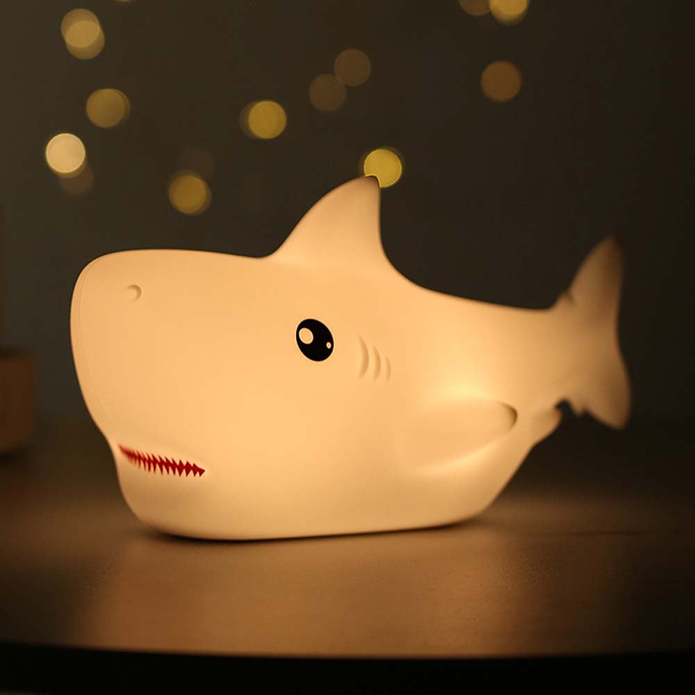 1PCS Cute Shark Night Light for Kids, Color Changing Shark Lights with ...
