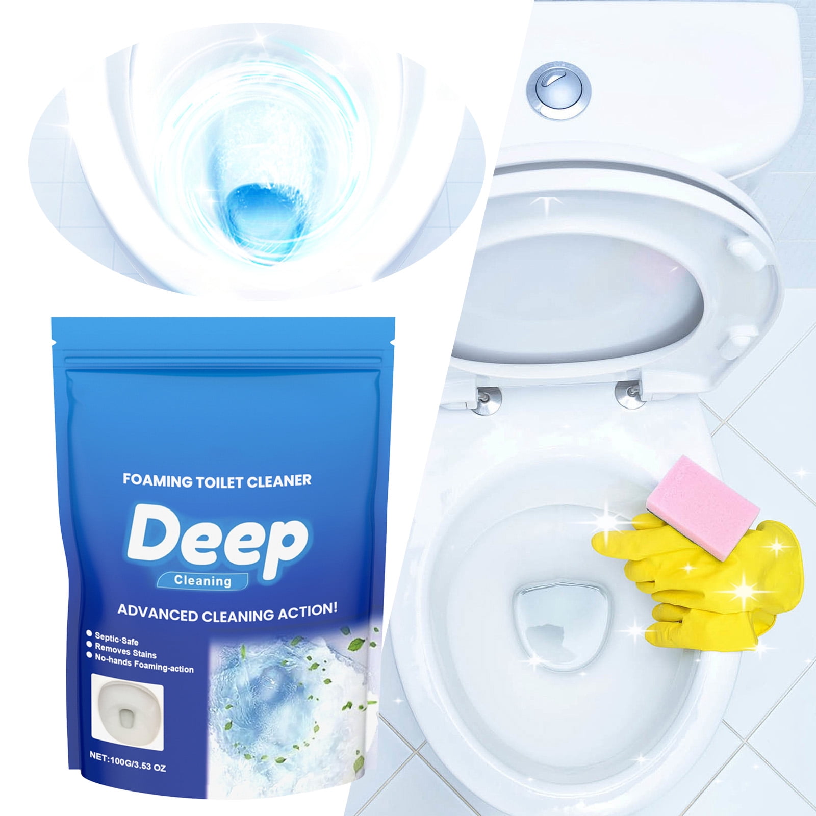 1PCS Deep Toilet Cleaner 2025 New Toilet Bowl Cleaner Toilet Cleane ...