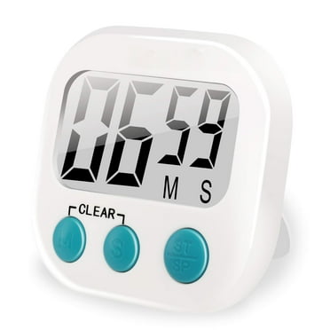 2Pack Digital Kitchen Timer Magnetic Timers Minute Second Count Up ...