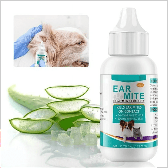 Dog Ear Mite Treatment in Dog Ear Care - Walmart.com