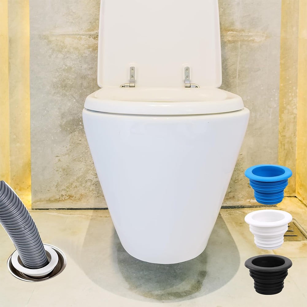 1PCS Drain Pipe Silicone Plug TPR Washing Machine Drain Hose Holder For ...