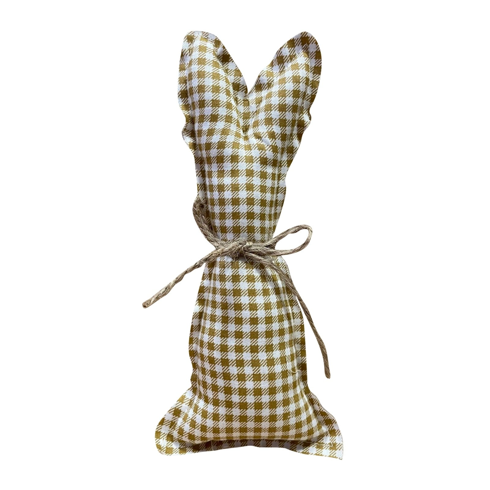 1PCS Easter Farmhouse Rustic Bunnies, Stuffed Fabric Bunny Spring Decor ...
