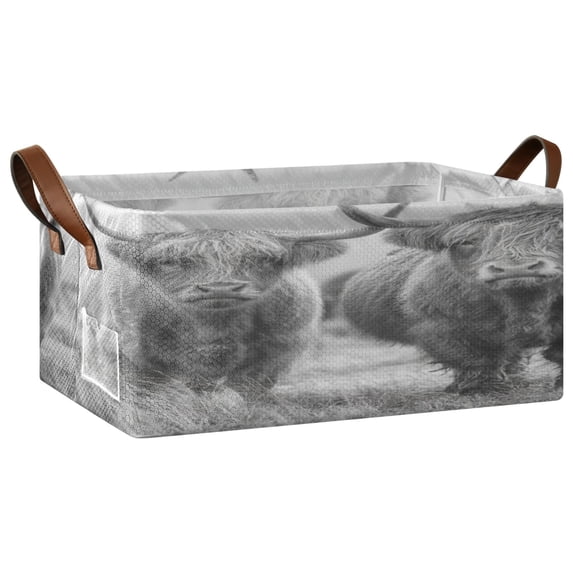 1PCS Fabric Storage Baskets with Iron Frame Foldable Storage Bins with ...