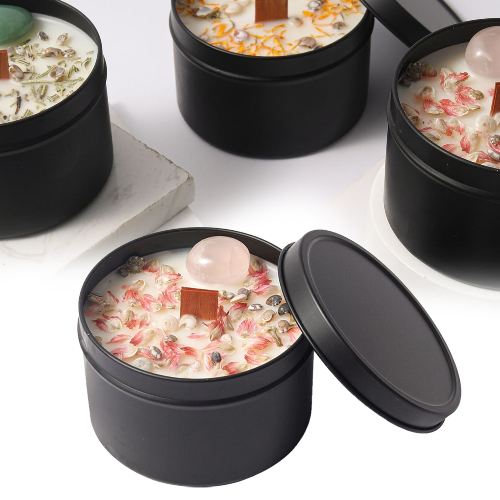 1PCS Festival Candles Self Love Herbal Intention Candle | Rose Petals ...