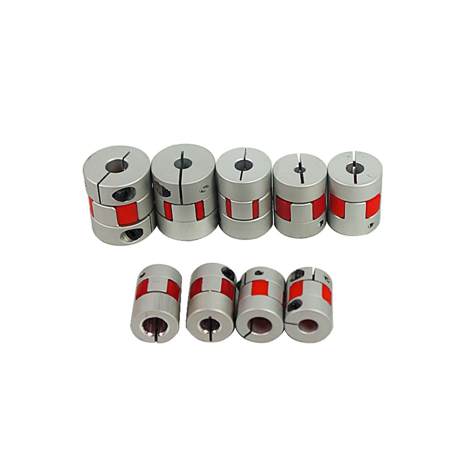 1PCS Flexible Plum Shaft Coupling D20L25 D20L30 D25L30 D25L35 D30L35 ...