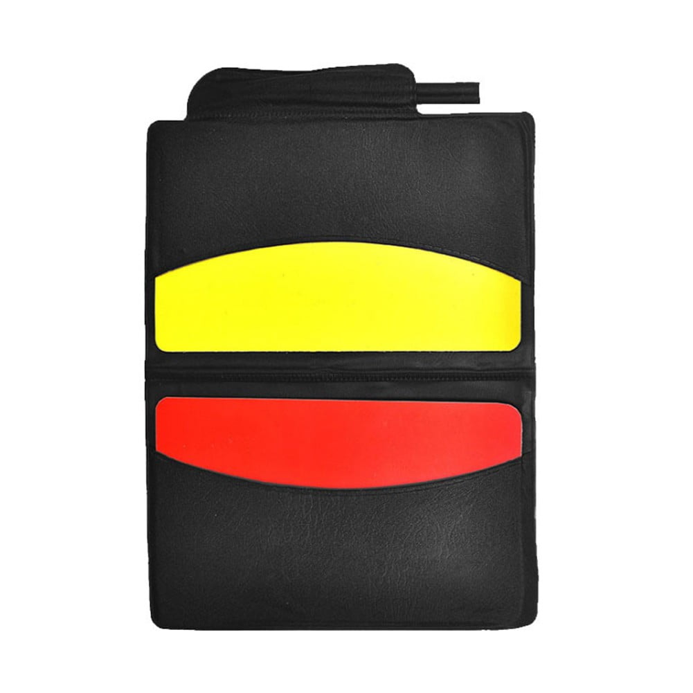 1PCS Football Soccer Referee Card Set Football Red/Yellow-Card Referee ...