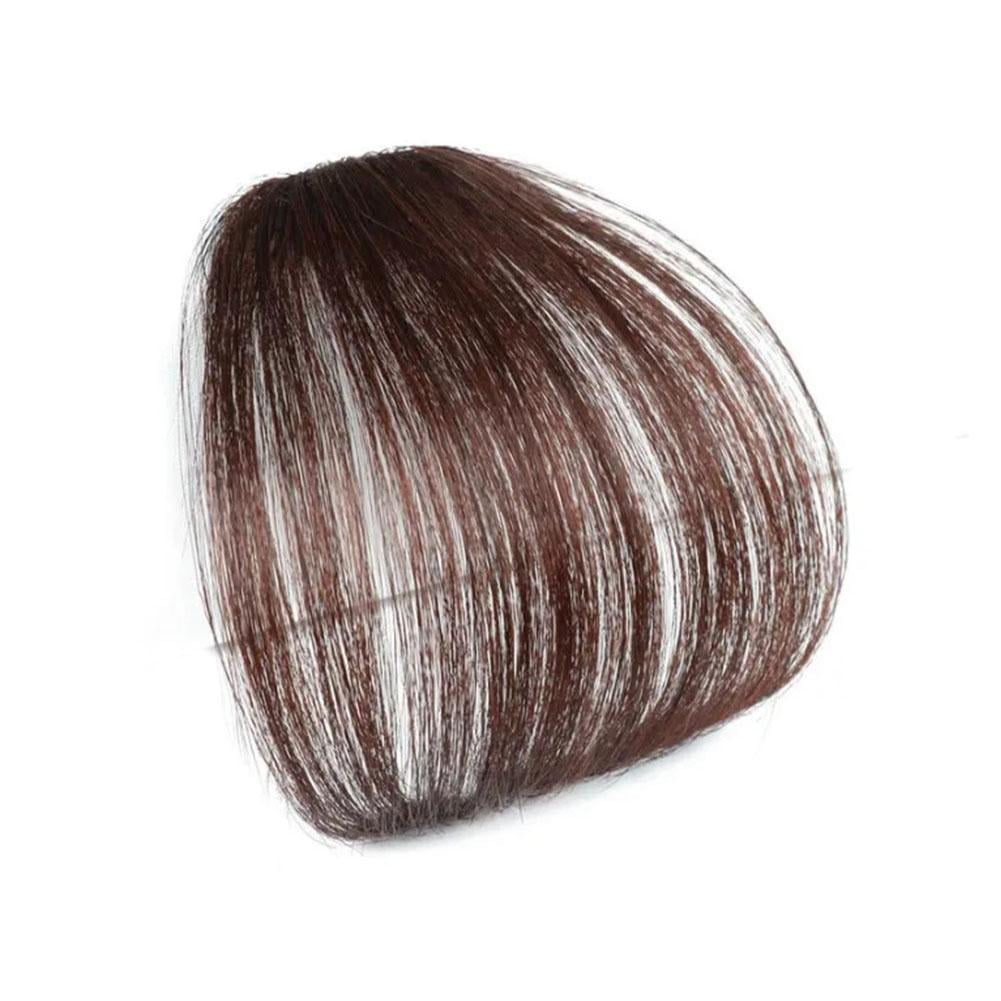 1PCS Fringe Bangs False Fake Hair Extension Clip on In Front Hairpiece ...