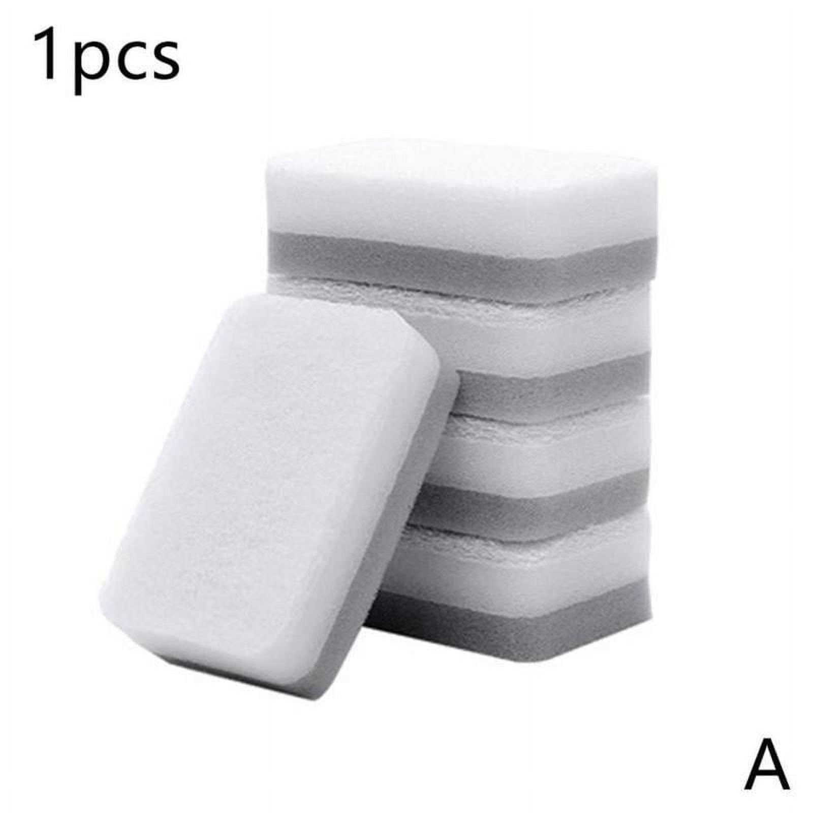 1PCS Gray Double-sided Cleaning Sponge Household Cleaning Supplies ...