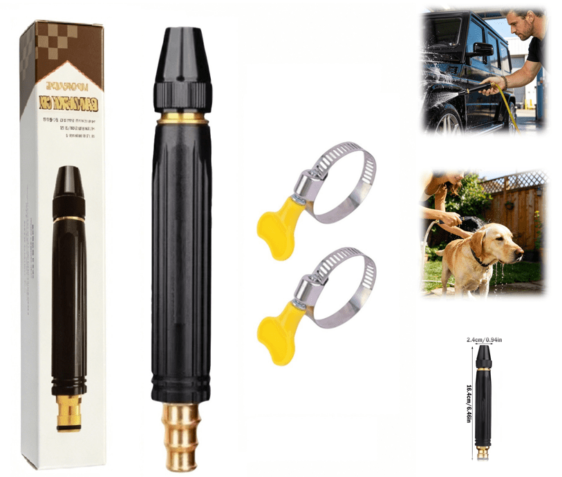 1PCS Hot Deal! High Pressure Hose Nozzle, Solid Brass Power Washer ...