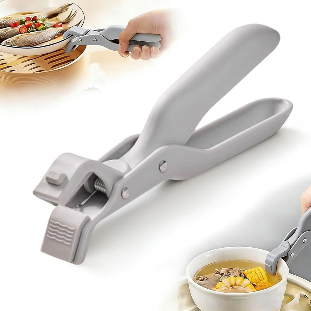 1PCS Hot Plate Grippers, 2026 Upgraded Multi-Function Anti-Scald Bowl ...