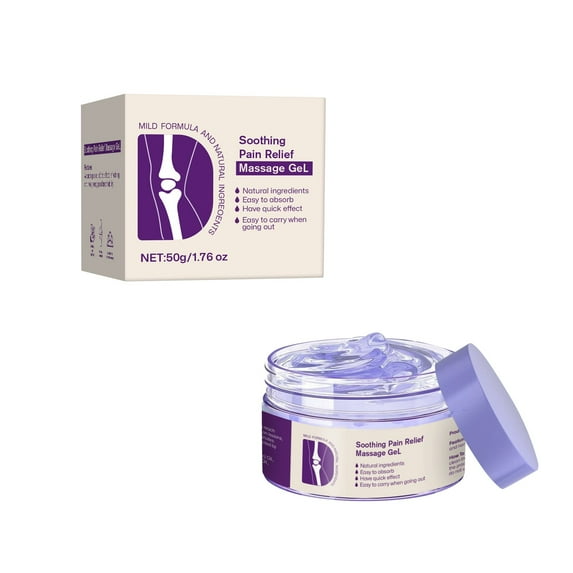(1PCS) Joint Purple Gel,Purple Relief Soothing Massage Cream,Joint ...