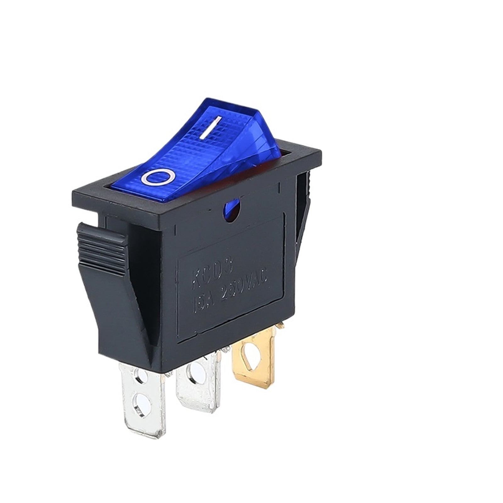 1PCS KCD3 Rocker Switch ON-OFF ON-OFF-ON 2 Position 3Pins Electrical ...