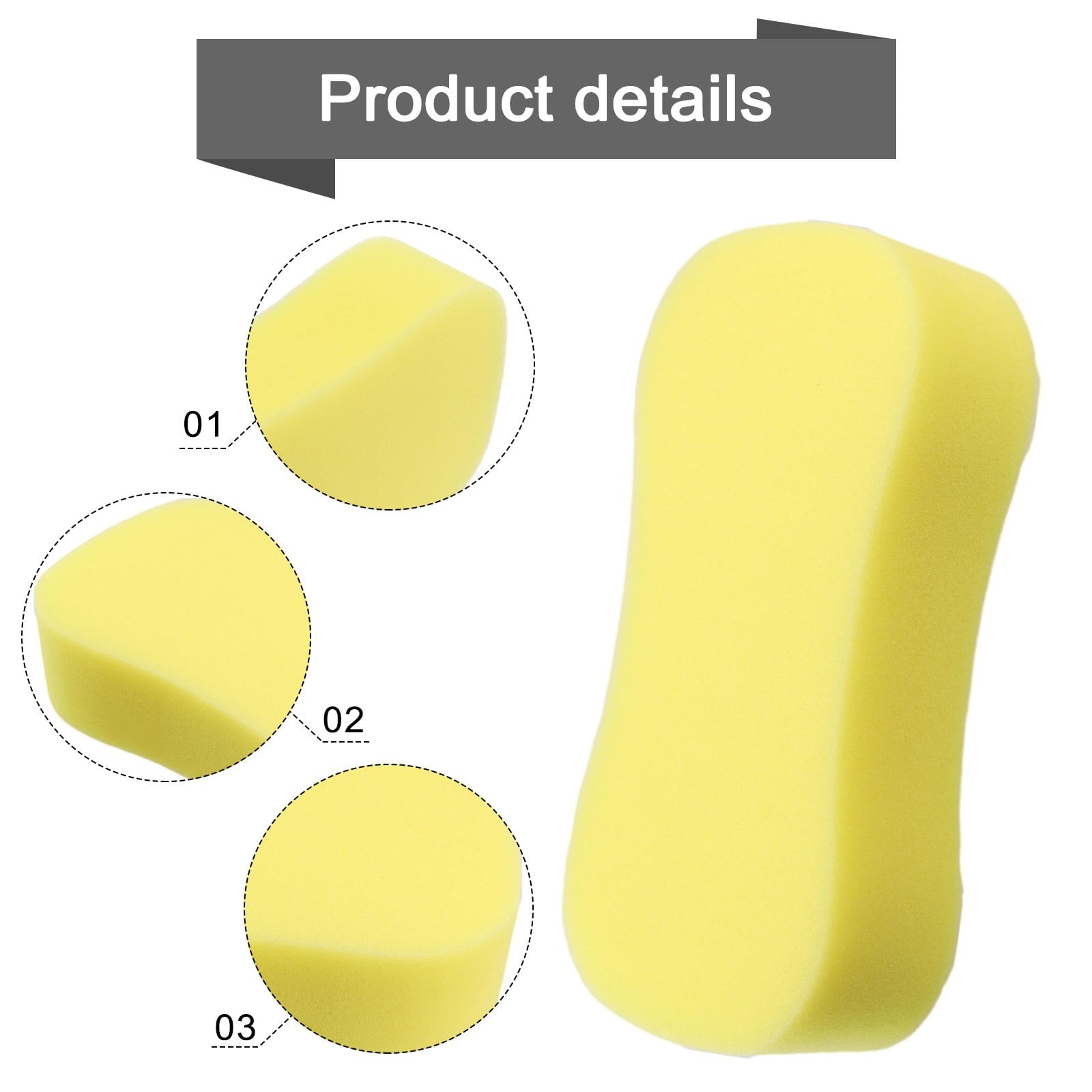 1PCS Large Jumbo Sponge Car Care Van Caravan Washing Dirt Home Kitchen ...