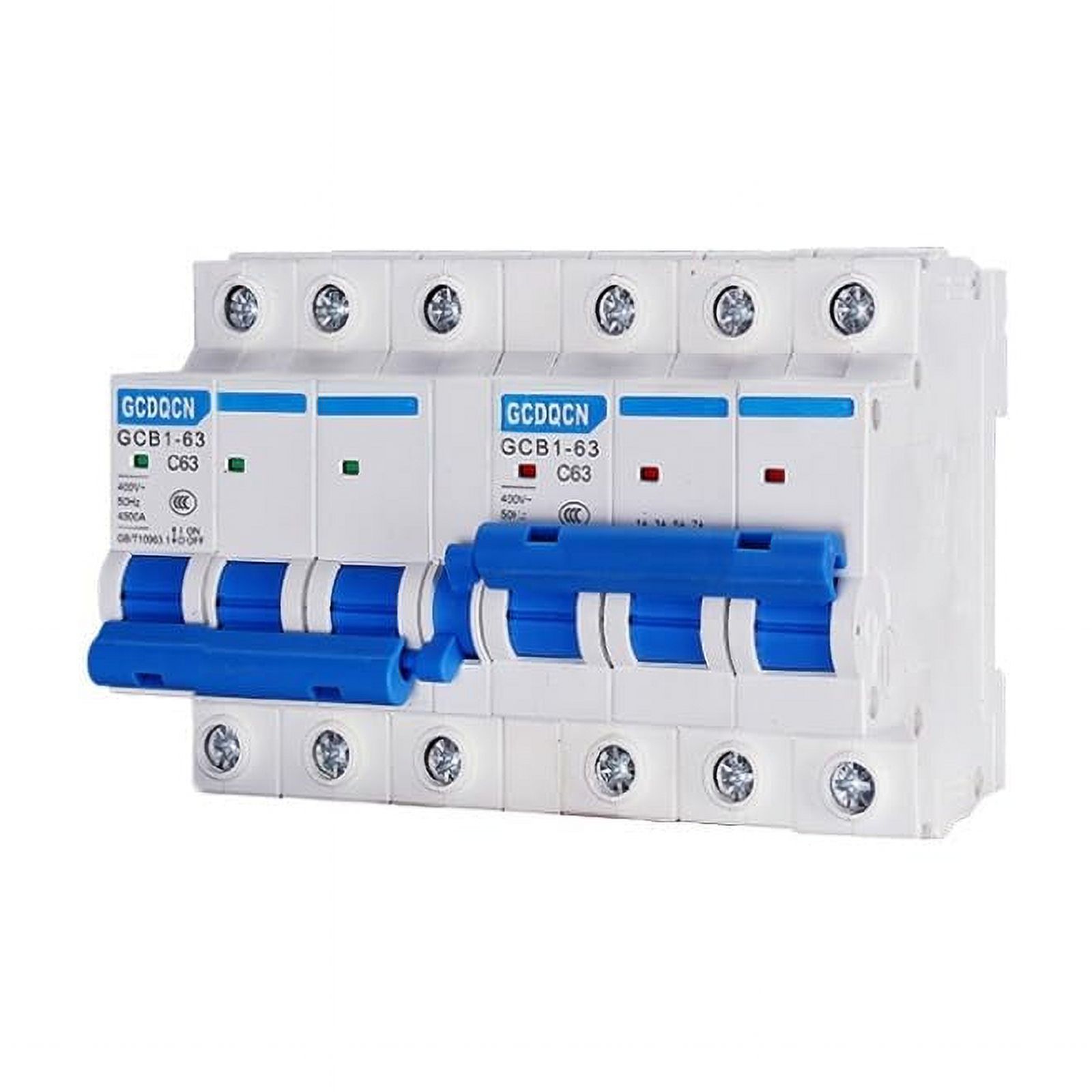 1PCS MTS 3P+3P Dual Power Manual Transfer Switch Interlock Circuit ...