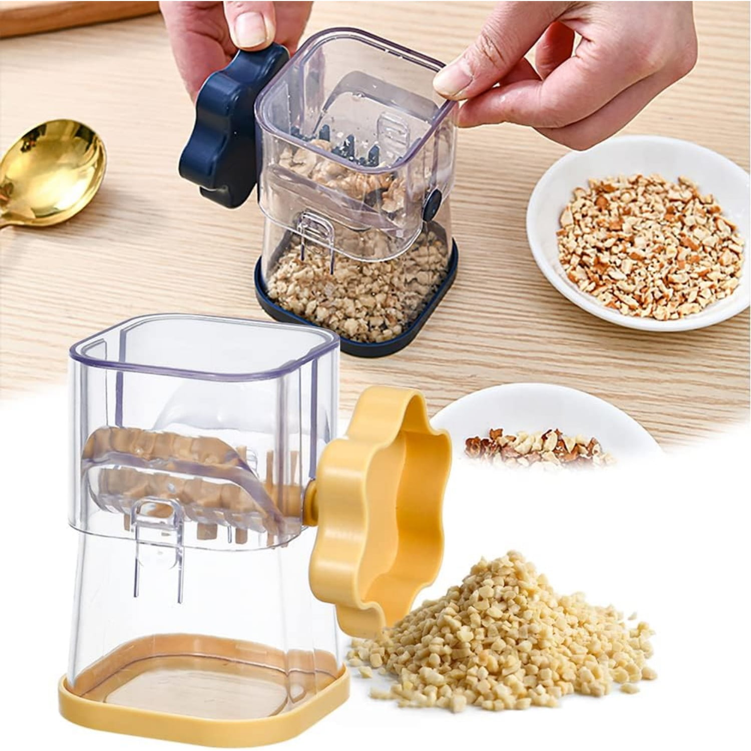 1PCS Manual Nut Grinder Portable Dried Fruit Crusher Hand Peanut Masher ...