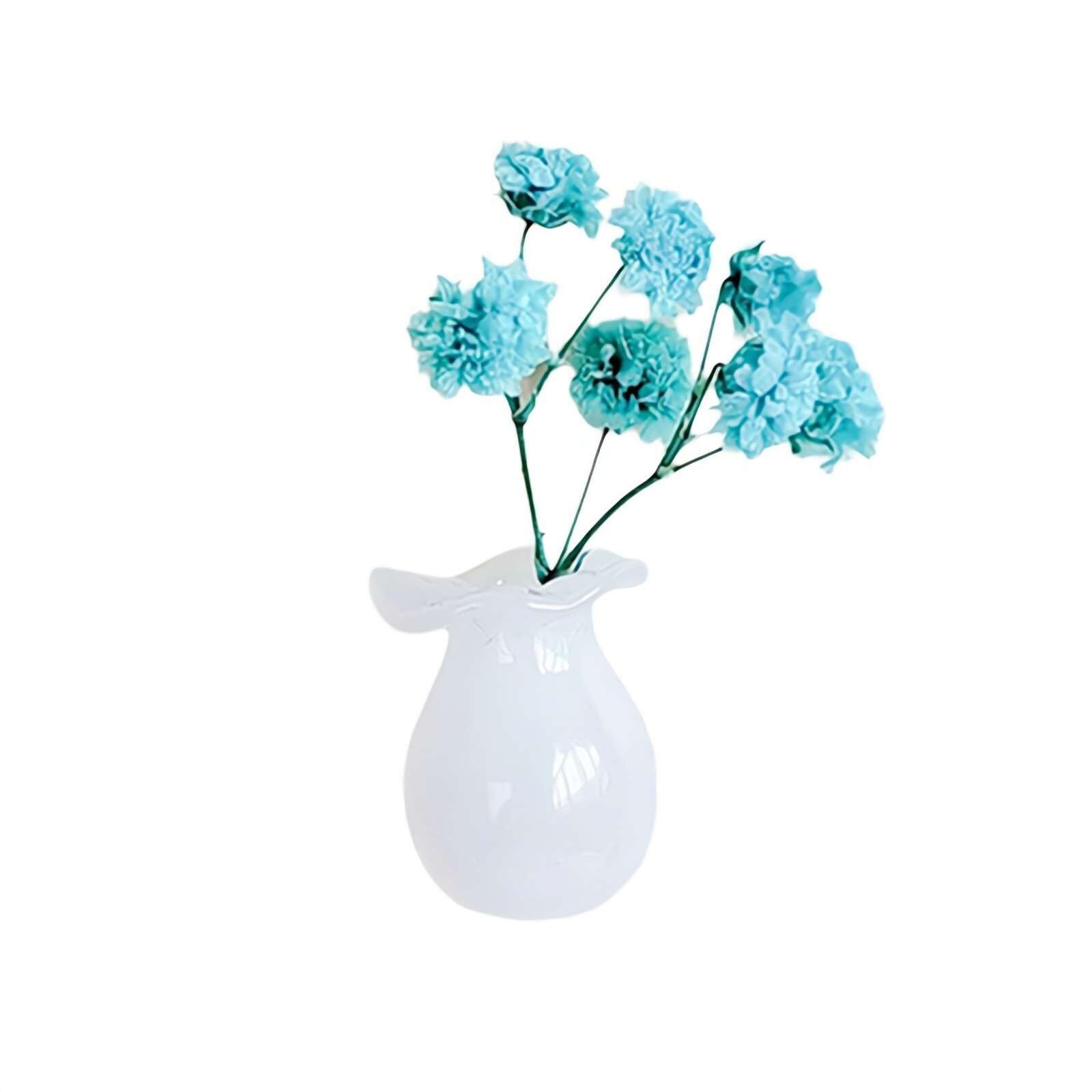 1PCS Mini Vase Magnets for Fridge, 3D Ceramic Flower Vase Cute Plant ...