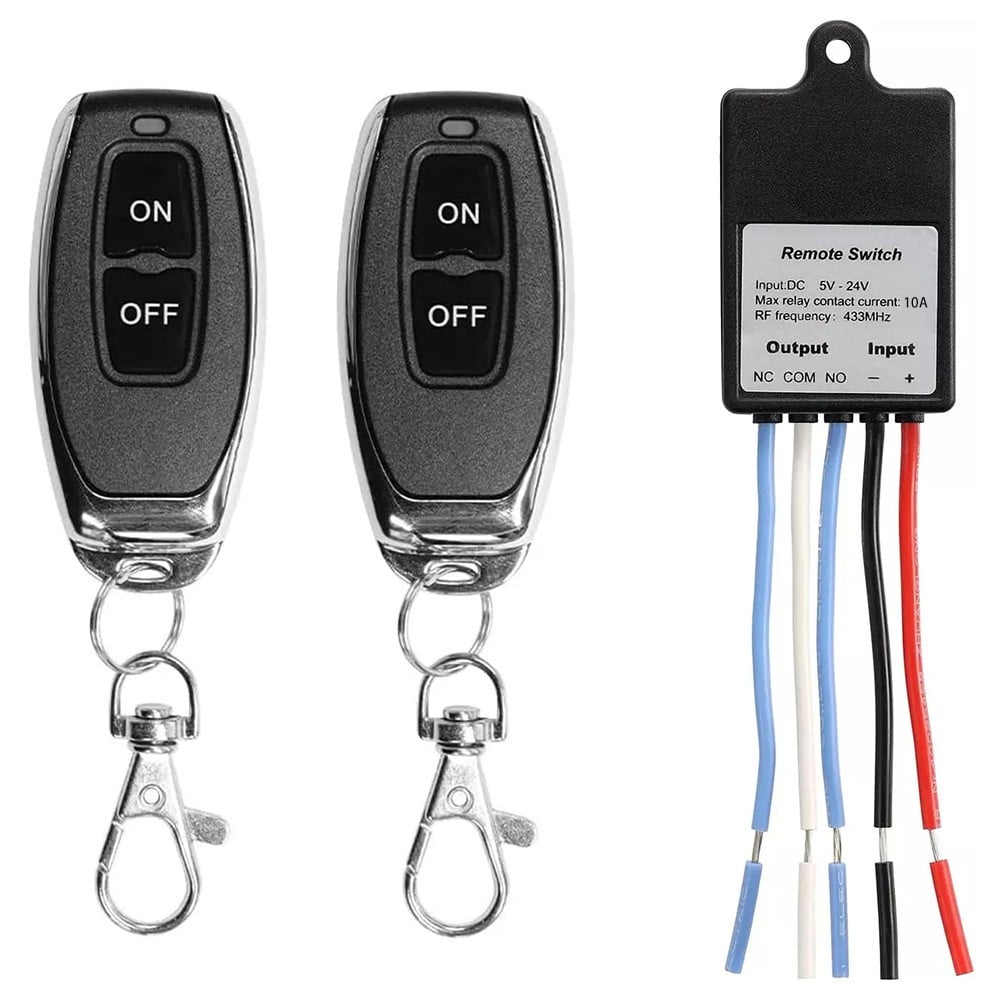 1Pcs Mini Wireless Remote Control Switch Dc 6V 12V 24V 1 Channel Rf ...