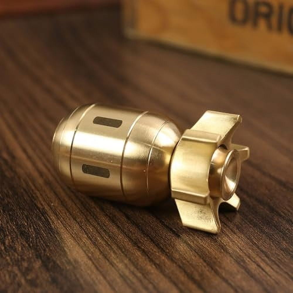 1PCS Missile Figurines Detachable Rotating Missile Statue Brass ...