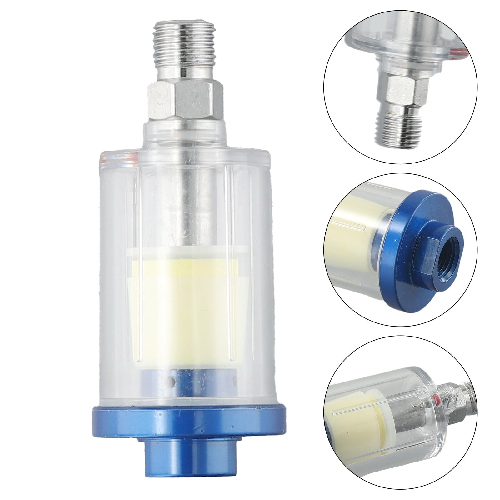 1PCS Oil Water Trap Filter Moisture Trap Separator Mini Water Air Filter For Air Compressor ...