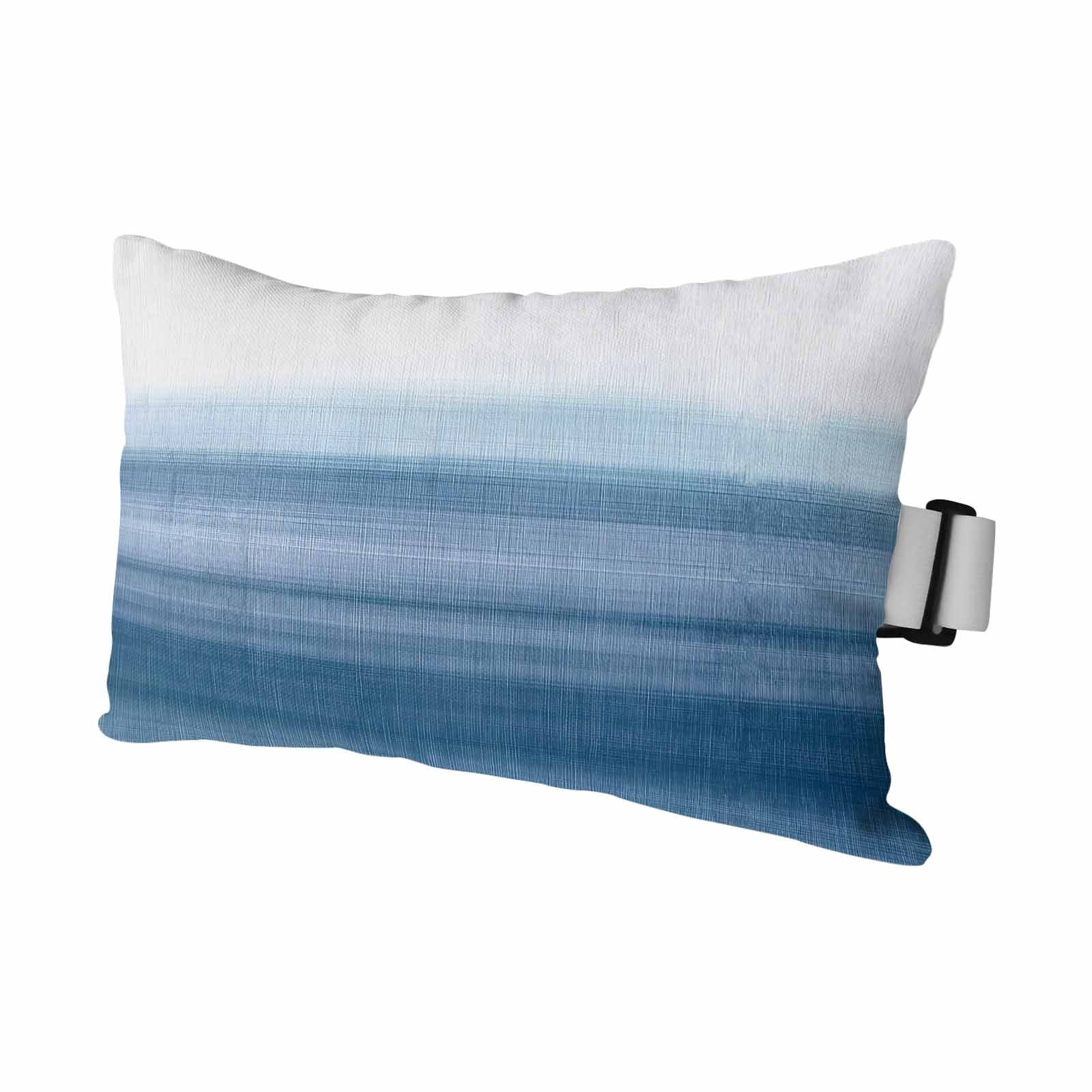 1PCS Outdoor Pillow for Chaise Lounge Chair Abstract Haze Blue Gradient ...