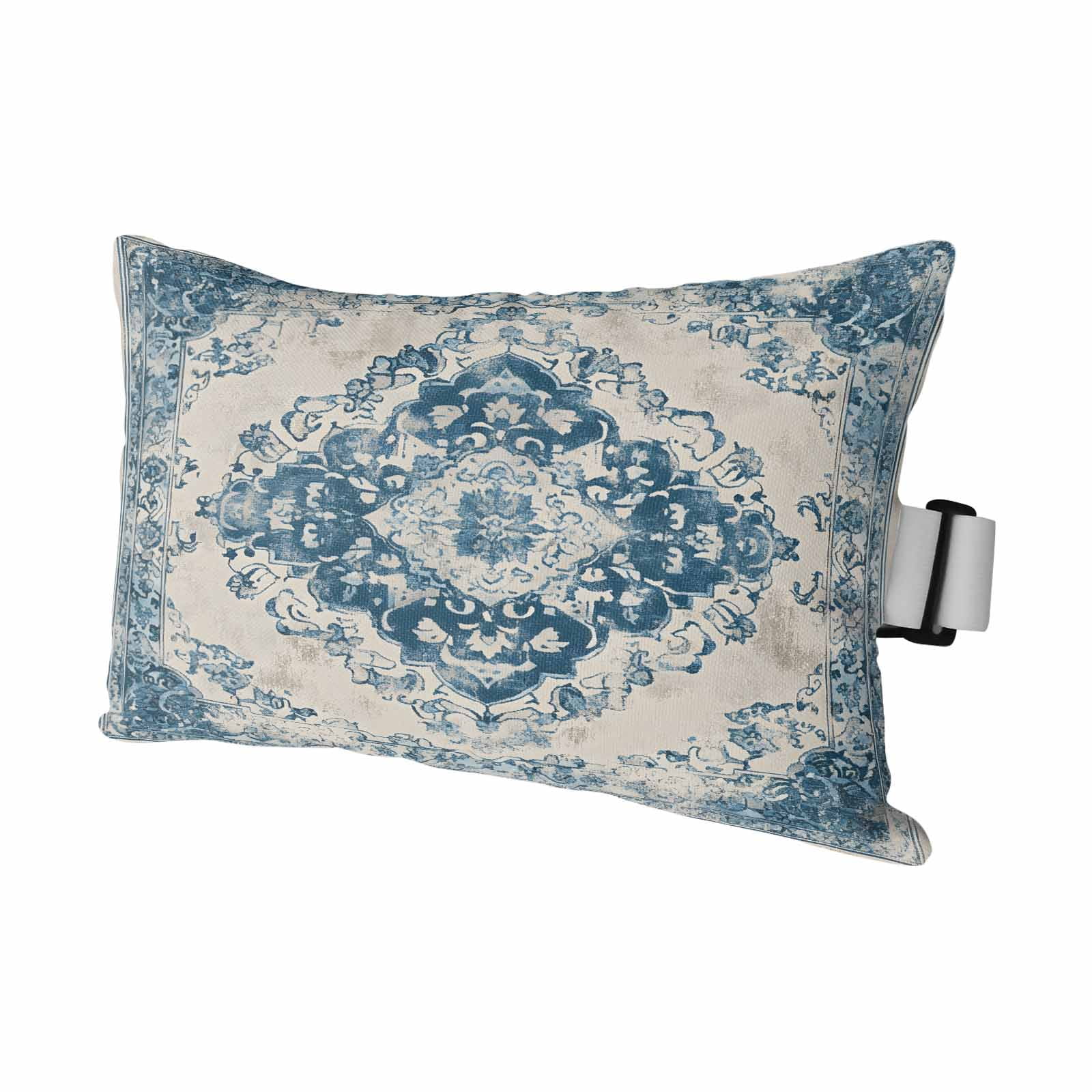 1PCS Outdoor Pillow for Chaise Lounge Chair Blue Ethnic Bohemian ...