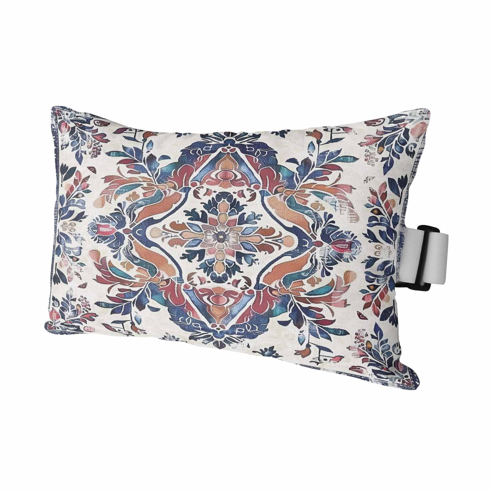 1PCS Outdoor Pillow for Chaise Lounge Chair Boho Abstract Flower Leaves ...