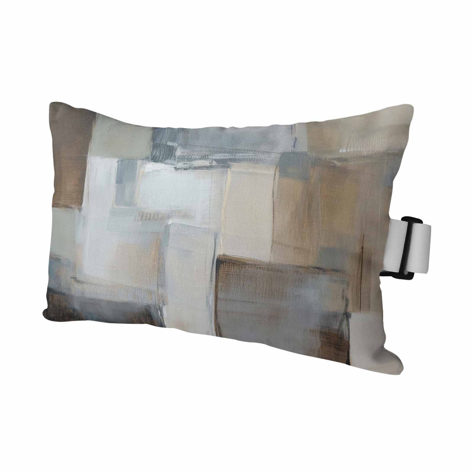 1PCS Outdoor Pillow for Chaise Lounge Chair Brown Gray Gradient Color ...