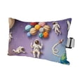 1PCS Outdoor Pillow for Chaise Lounge Chair Cosmonaut Planet Balloon ...