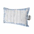 1PCS Outdoor Pillow for Chaise Lounge Chair Country Rose Flower Wood ...